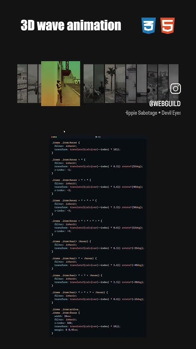 3D animation #html #css #javascript #coder #programmer - YouTube