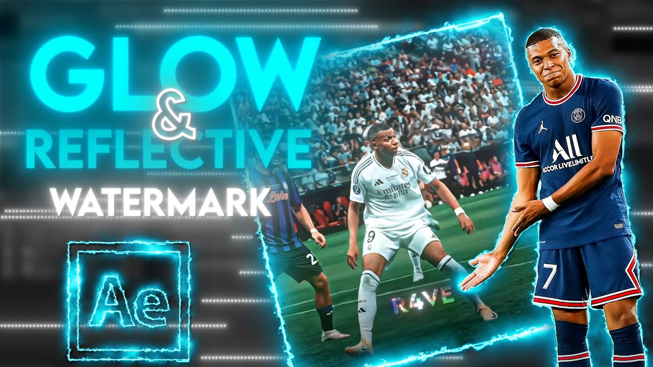 GLOW WATERMARK in After Effects: Tutorial - YouTube