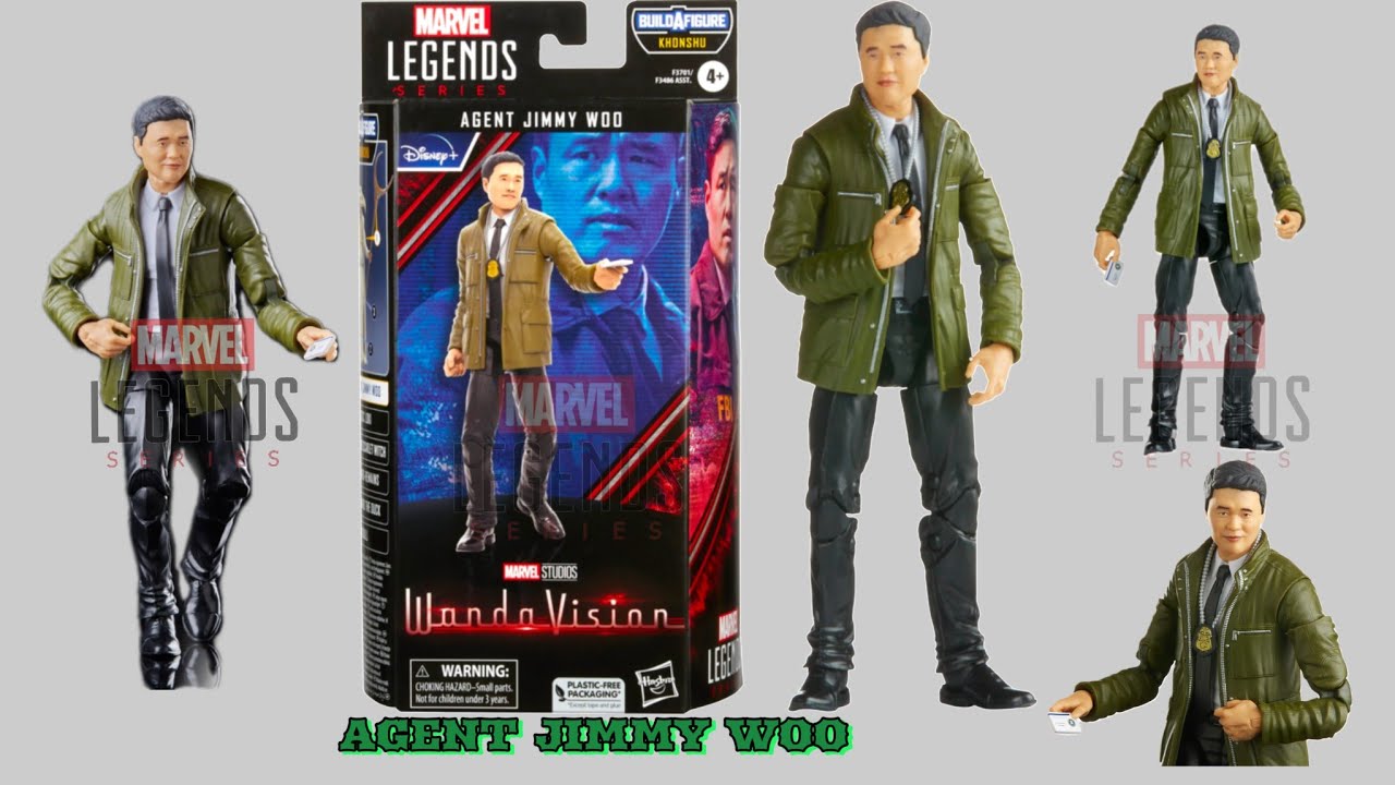 AGENT JIMMY WOO #marvel #new #marvellegends #mcu #parati - YouTube