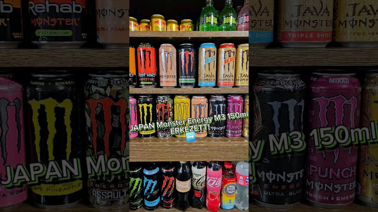 Monster Energy M3 150ml - YouTube