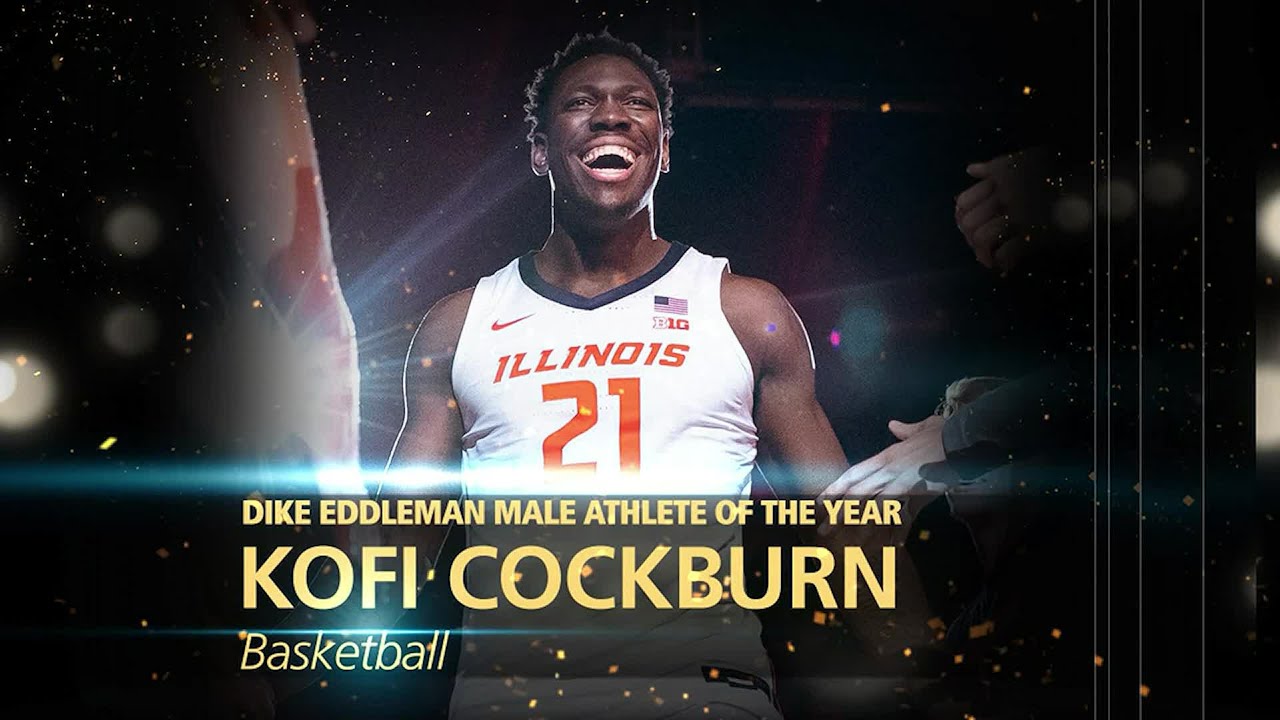 Illini Athletic | Dike Eddleman Male Athlete of the Year - YouTube