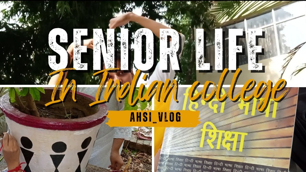 Senior life in indian college's ️(d.el.ed ) #collegelife #college - YouTube