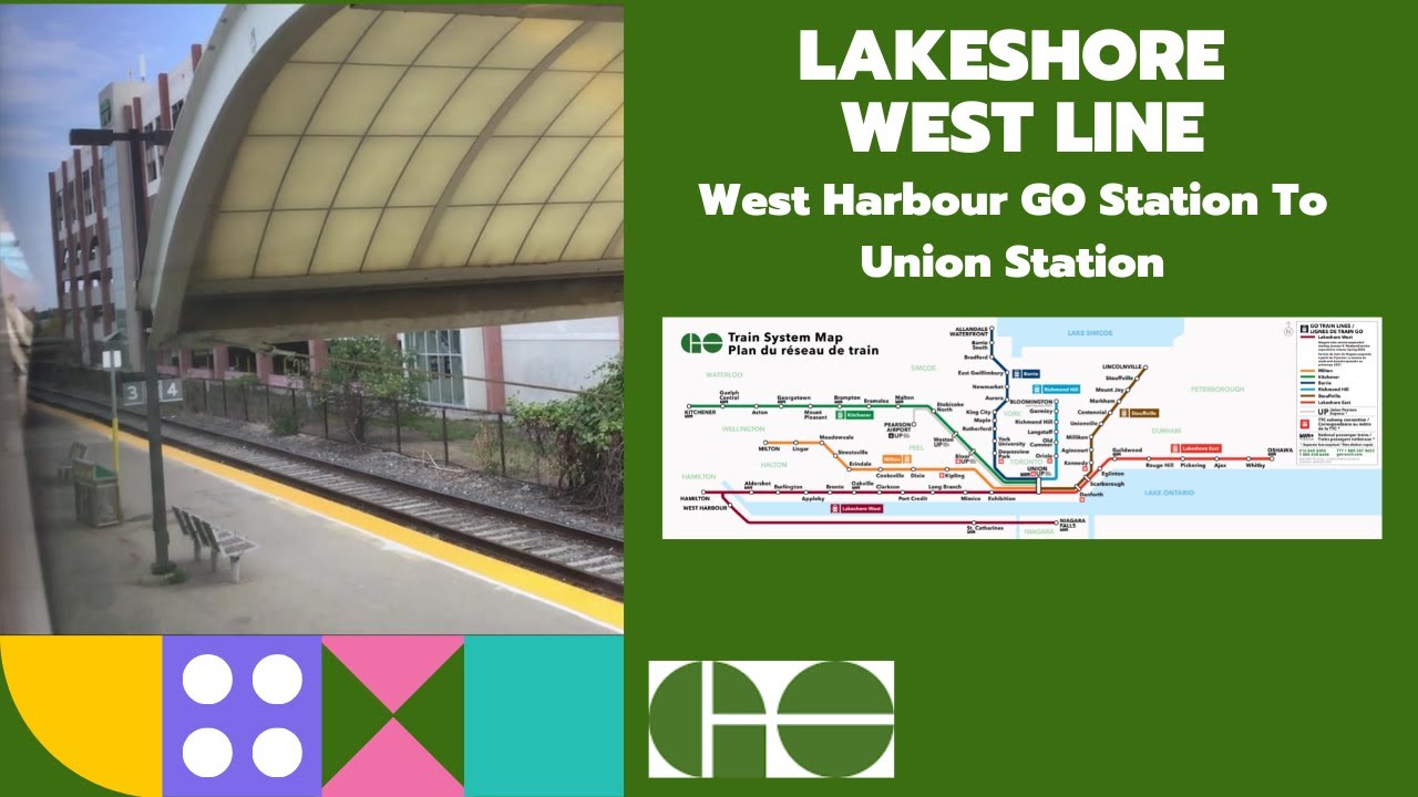 GO Lakeshore West Line - West Harbour GO Station To Union Station ...