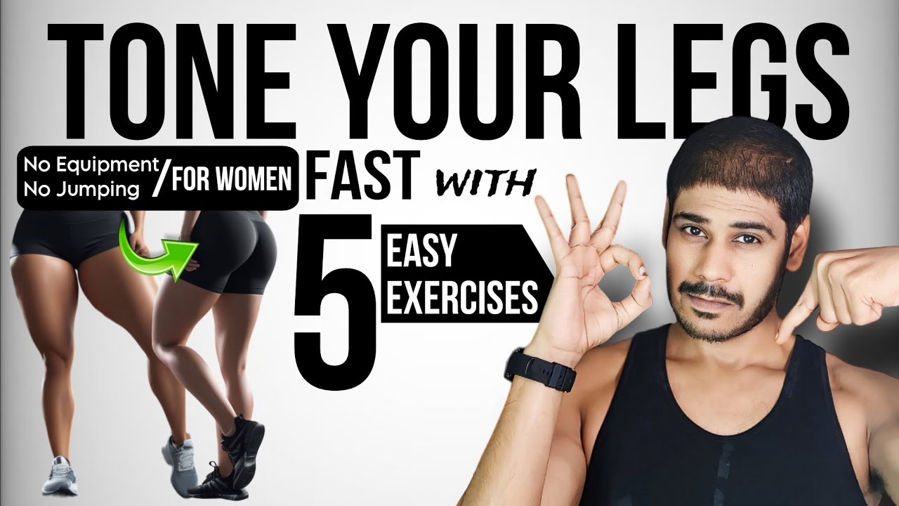 Top 5 Lower Body Fat Loss Exercises to Tone Your Legs Fast l Weight ...