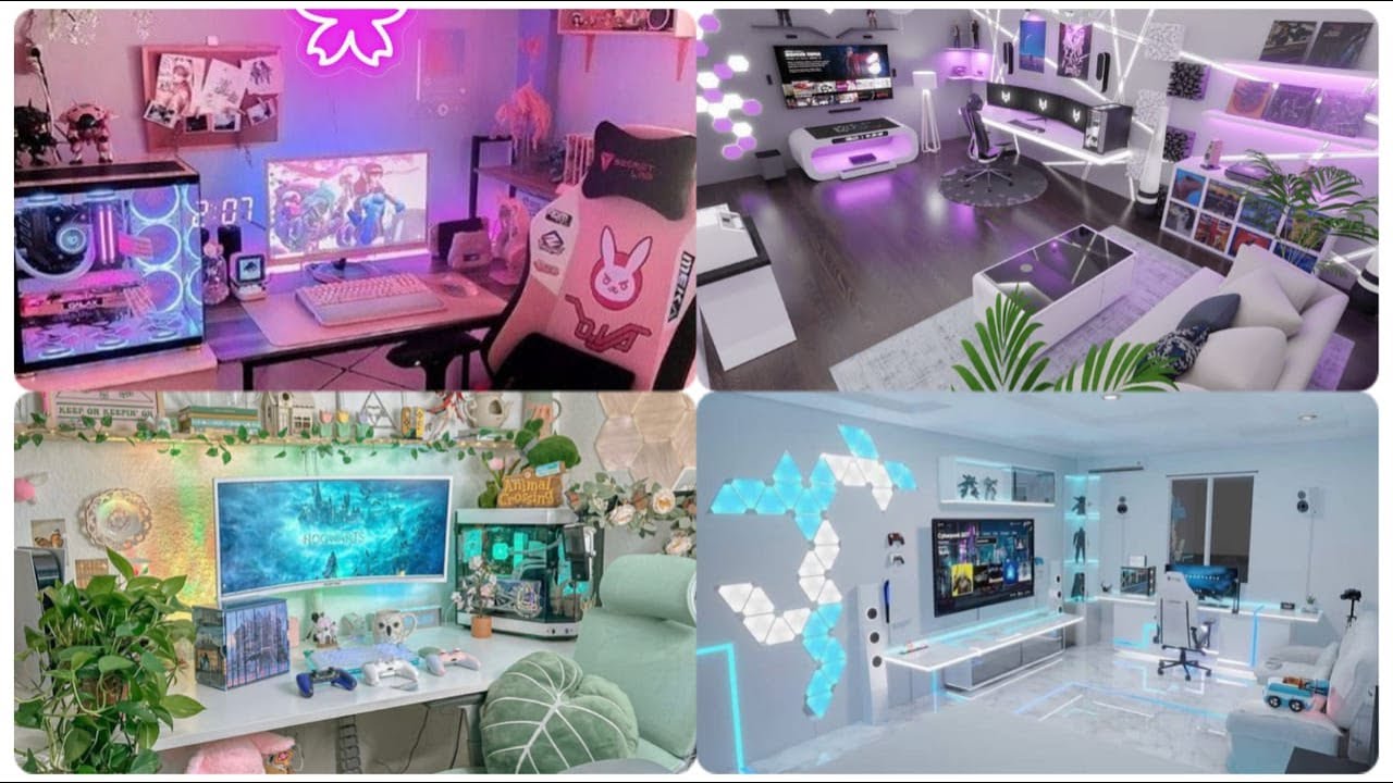 50 Cool Gaming Room Decor Ideas || Gaming Room Decor Accessories ...