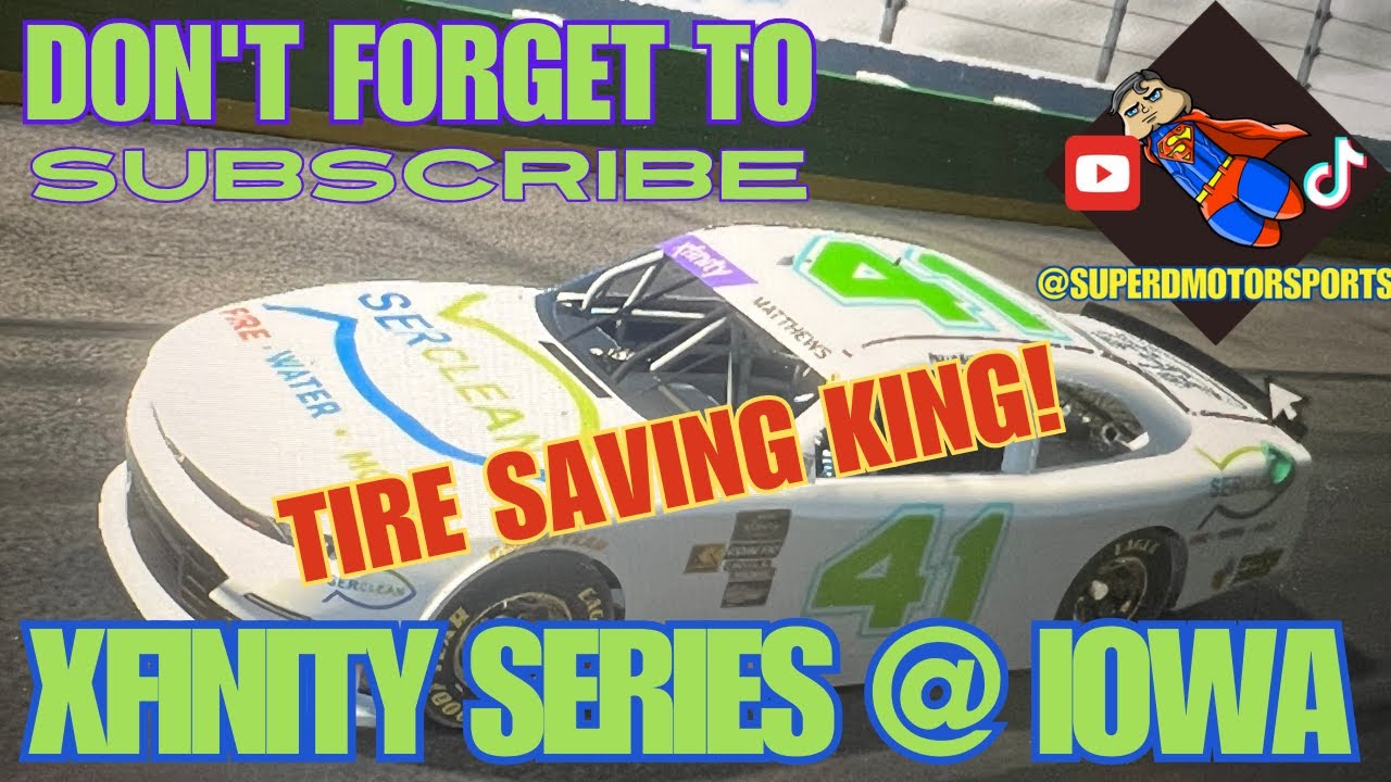 DOMINATED XFINITY AT IOWA... BUT THE PACE CAR GOT ME! - YouTube