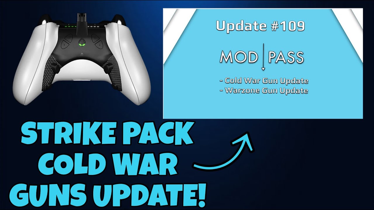 STRIKE PACK BLACK OPS COLD WAR/WARZONE GUNS UPDATE! (TUTORIAL) - YouTube