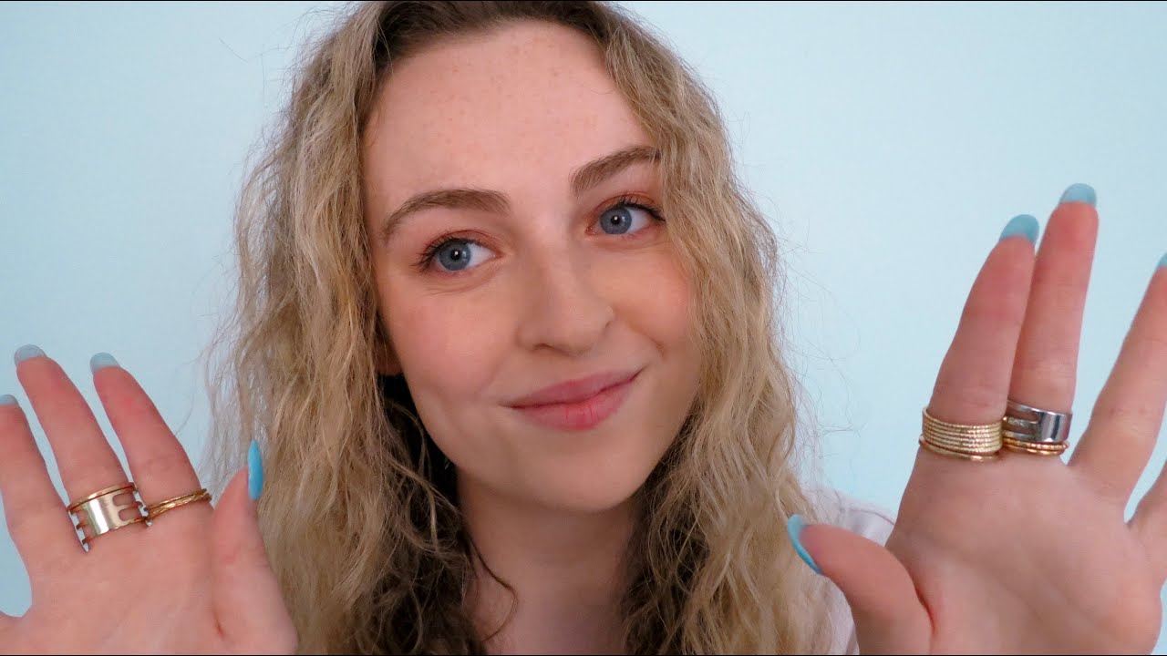 ASMR | Ring Sounds, Skin Scratching & Personal Attention (Whispered ...