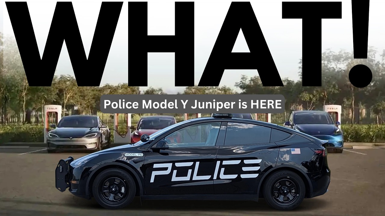 Police Model Y Juniper is HERE - YouTube