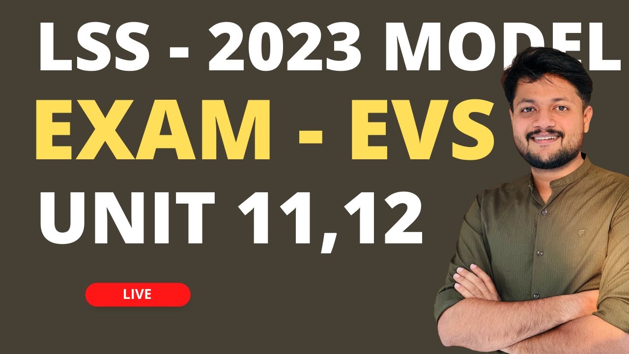 LSS MODEL EXAM EVS UNIT 11,12 ചോദ്യങ്ങളും ഉത്തരങ്ങളും 2023 PART 12 LIVE ...