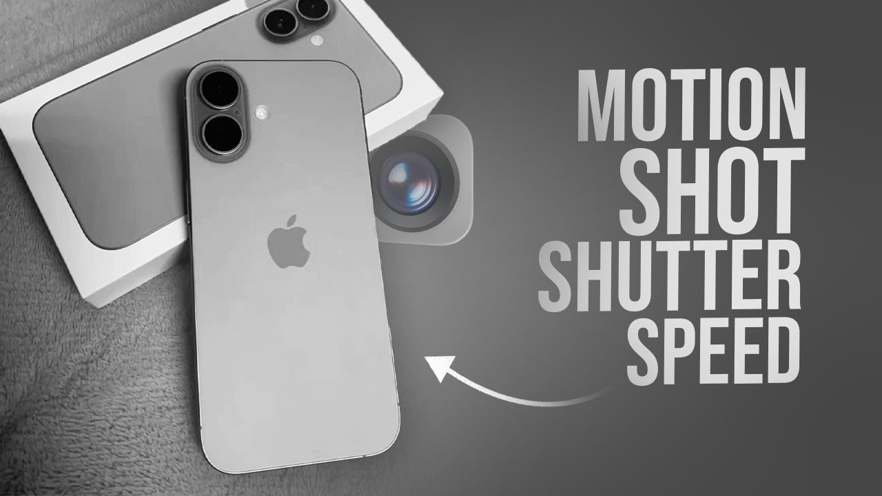 How to Do a Motion Shot on a iPhone Using Shutter Speed (explained ...