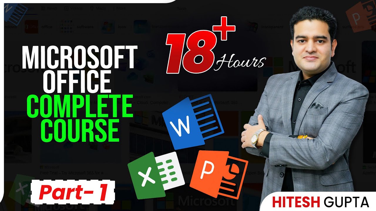 Microsoft Office Full Course | MS Excel, MS Word, MS PowerPoint ...