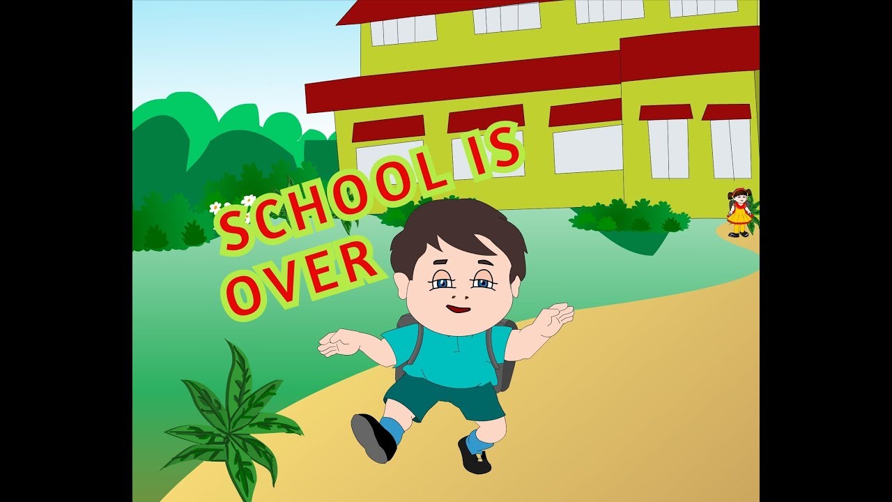 School is Over - Children's Popular Nursery Rhymes - YouTube