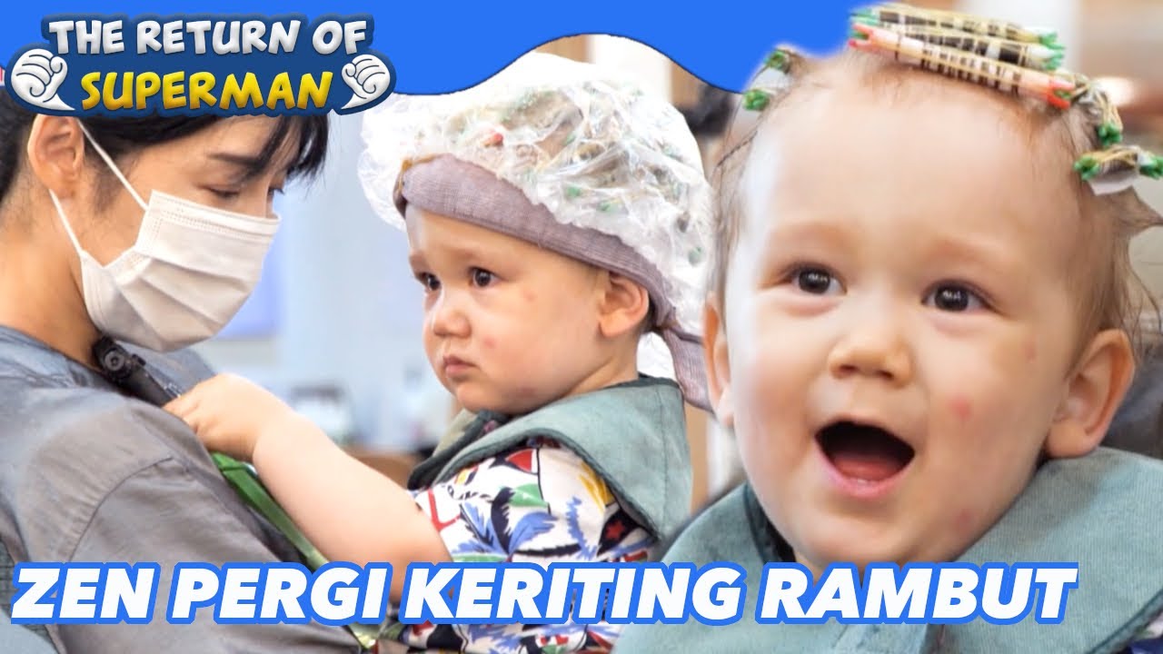 Zen Pergi Keriting Rambut |The Return of Superman|SUB INDO/ENG|220729 ...