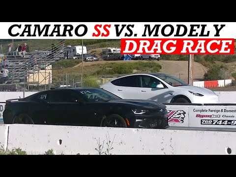2021 Tesla Model Y vs. 2018 Camaro SS