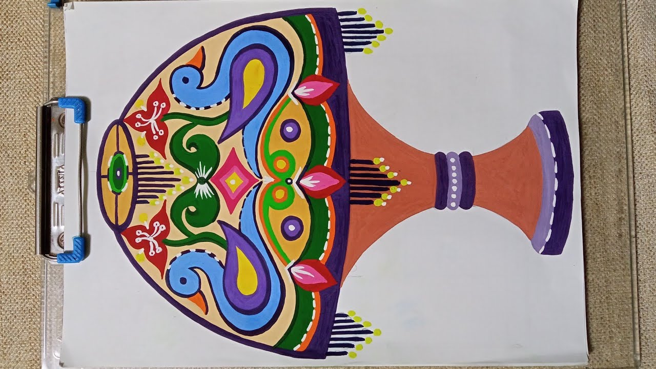 Table Lamp Design Drawing For Intermediate Sankalp Chitra