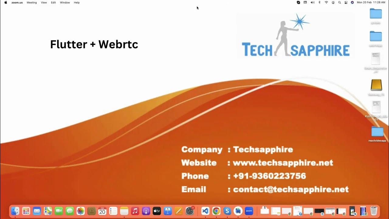 Creating video streaming app using flutter and webrtc - YouTube