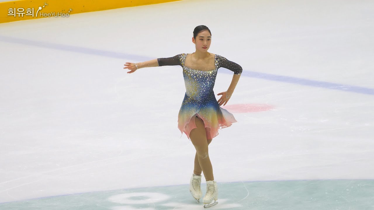 한희수 Heesue HAN SP | 2024 주니어선발전 ISU JGP Korean Qualifier (DAY1) Jr ...