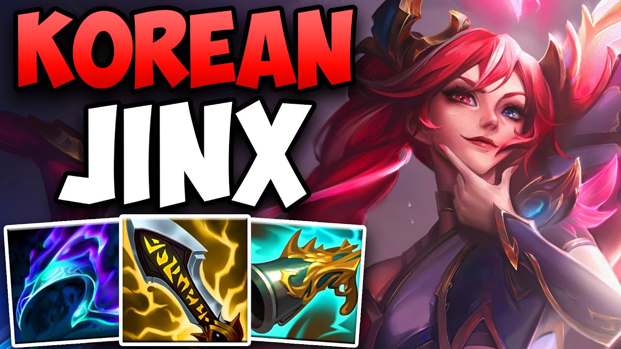 KOREAN CHALLENGER ADC CARRIES WITH JINX! | CHALLENGER JINX ADC GAMEPLAY ...