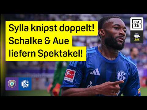 Torfestival im Kumpel-Test: Aue - Schalke | Friendlies | DAZN Highlights