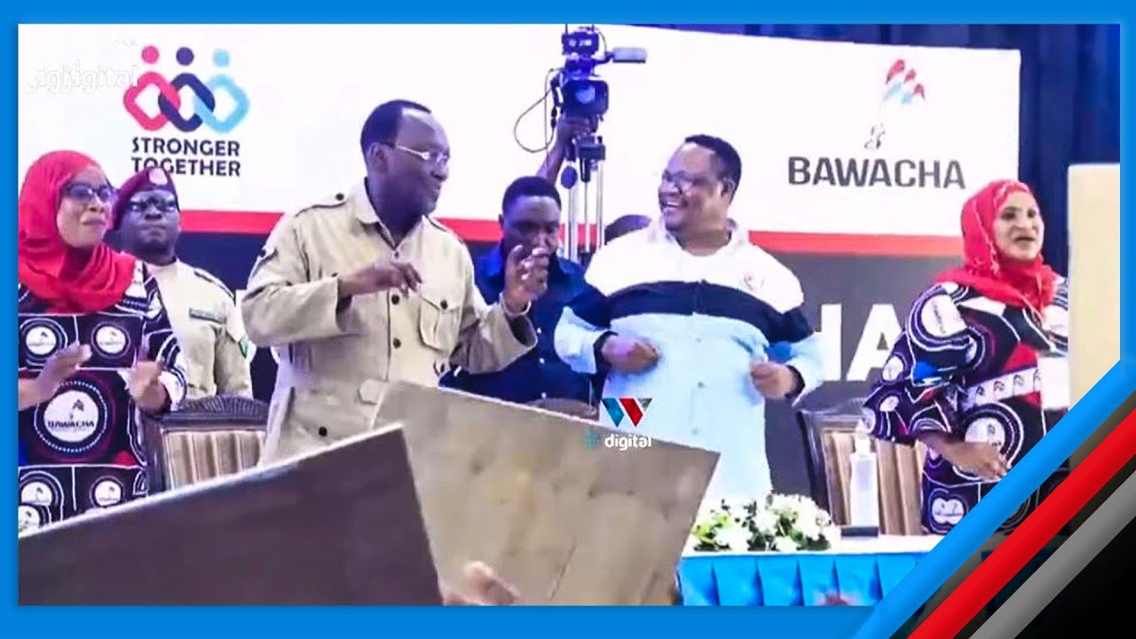 TAZAMA MBOWE NA LSSU WAKICHEZA MUZIKI KWENYE MKUTANO WA BAWACHA - YouTube