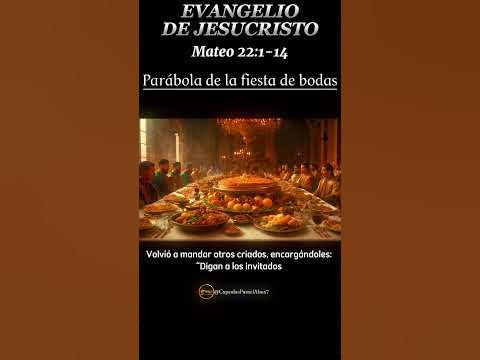 Evangelio de HOY. Sábado 03 de Febrero 2024 Mateo 22:1-14 | Biblia ...