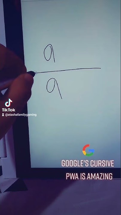 Google's Cursive PWA is AMAZING #AtashaFamilyGaming #Google #ChromeOS #Chromebook #Cursive - YouTube