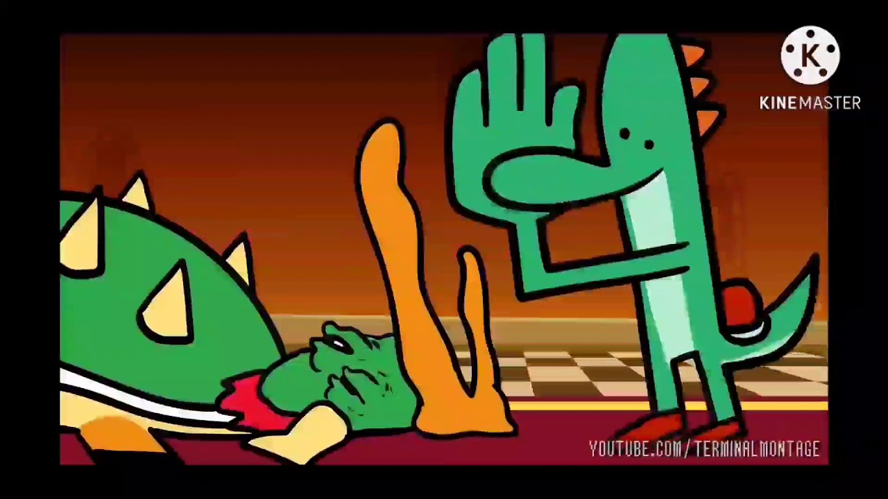 Mario and Yoshi Slap Bowser for 10 Minutes Straight - YouTube