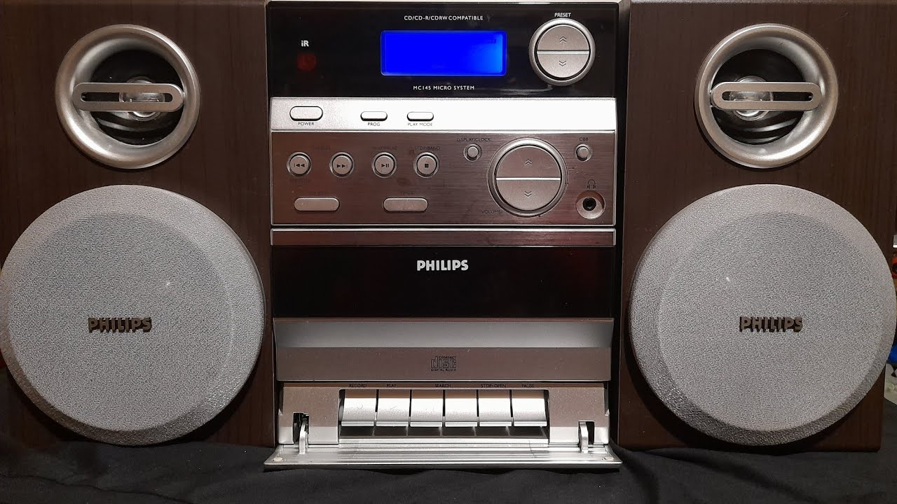 PHILIPS micro Hi Fi MC145/79 - YouTube
