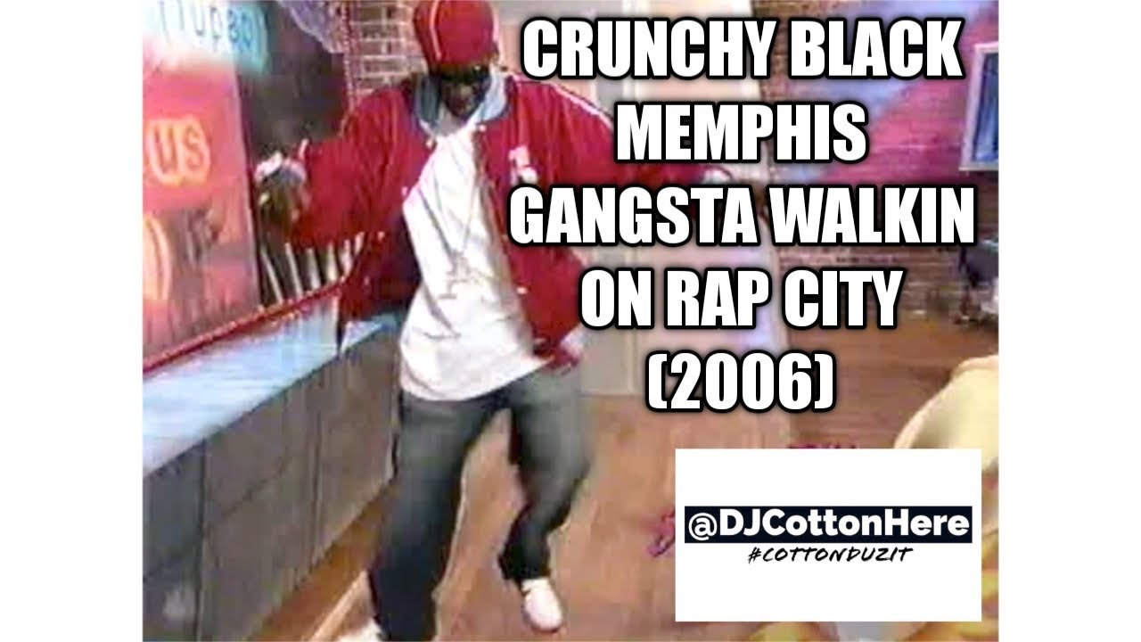Crunchy Black Doing the Memphis Gangsta Walk Dance On Rap City w/ Three ...