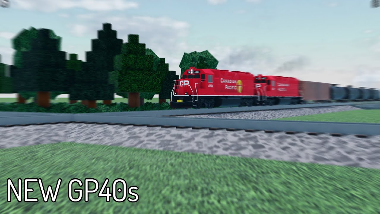 NEW GP40s (Roblox Ro-Scale Sandbox March 2024 Update) - YouTube