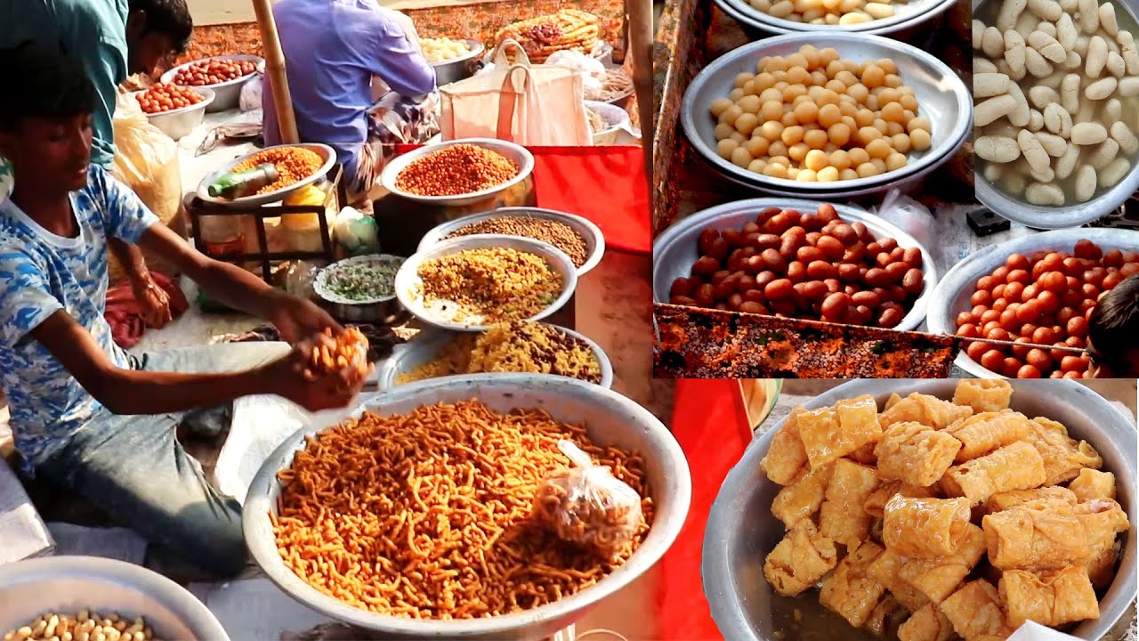 Village Bazaar Stall Set up & Amazing village Hat - YouTube