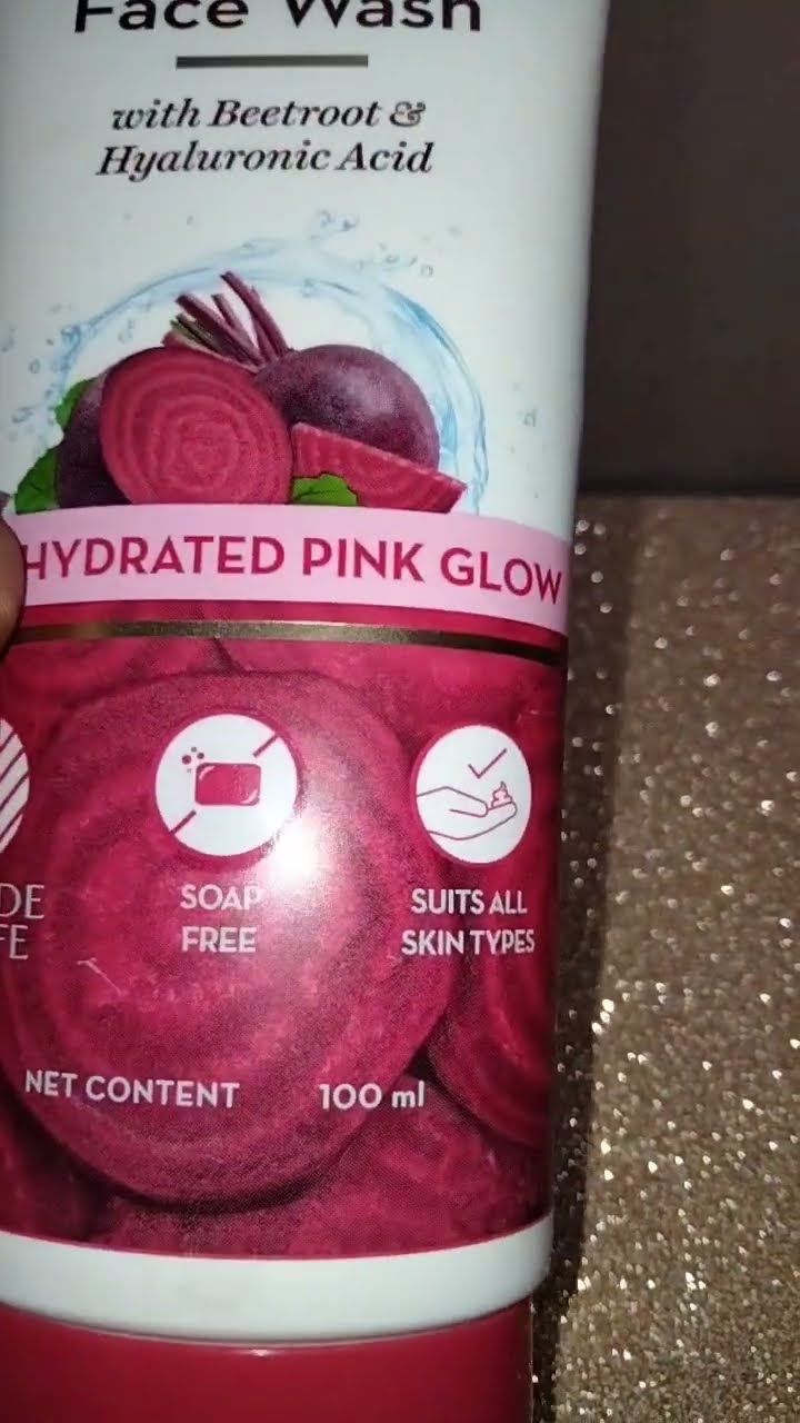 #skincare #mamaearth Beetroot face wash with Hyaluronic acid - YouTube