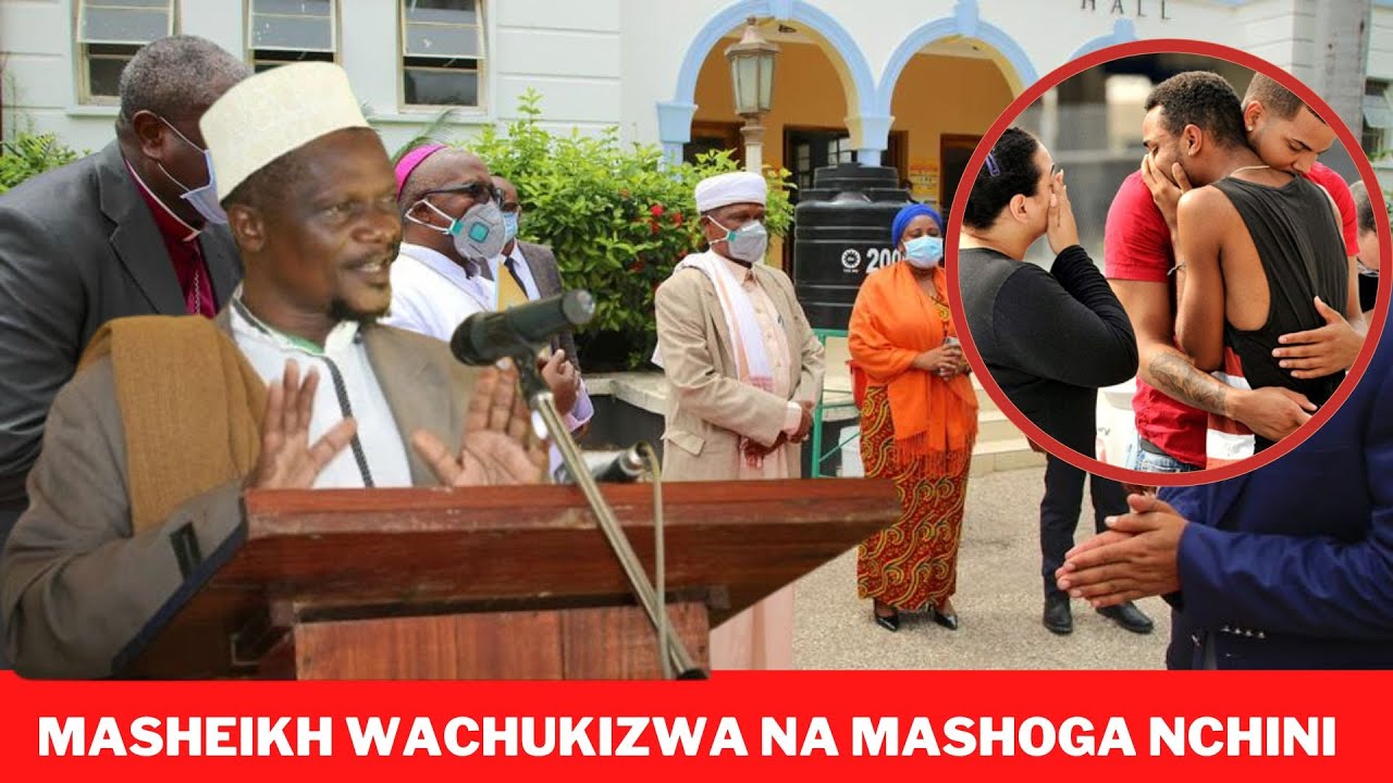 🔴#LIVE: SAKATA LA MASHOGA LAWAIBUA VIONGOZI WA DINI MUDA HUU WATEMA ...
