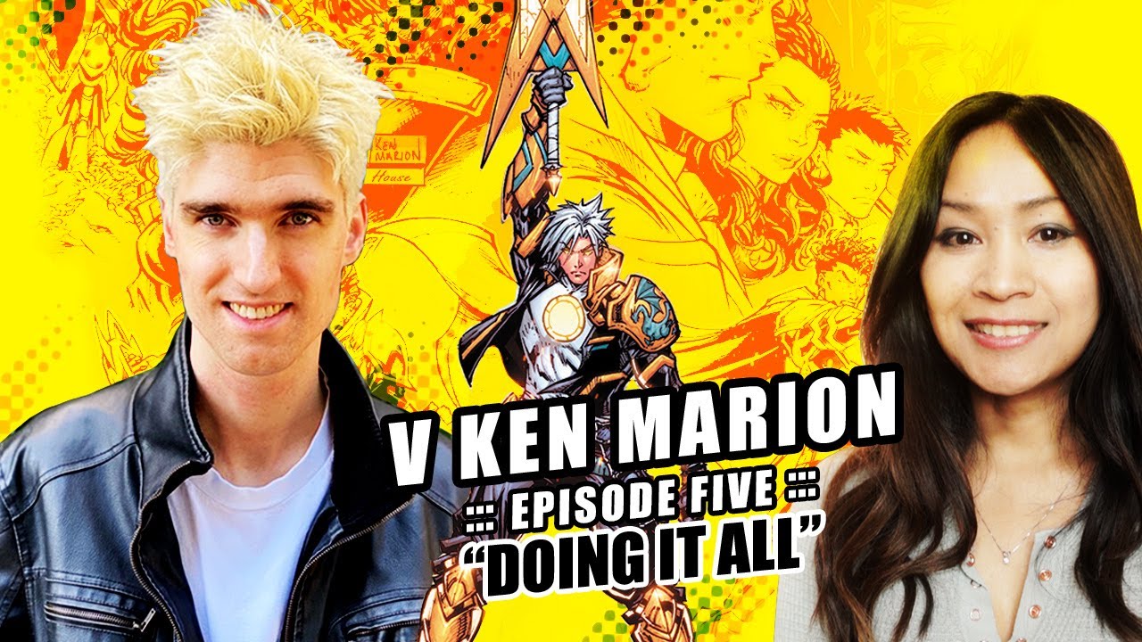 KICKSTARTING CREATOR OWN COMIC BOOK with V Ken Marion and Siya Oum ...