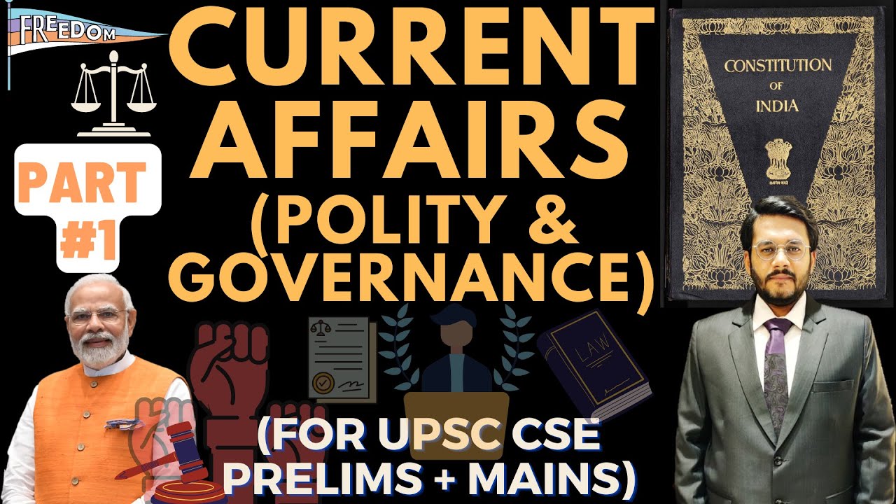 #1 Polity Current Affairs for UPSC CSE - Section 197 CrPC, Untouchability, Panchayat Poll ...