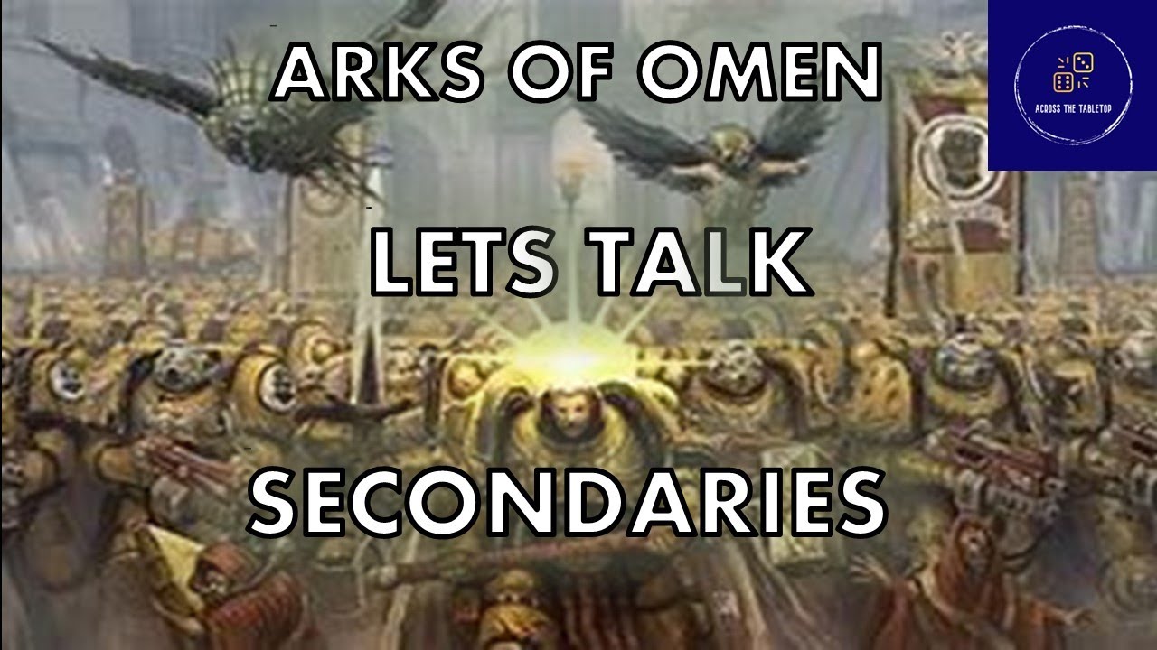 Warhammer 40k Ark of Omen, Marine player Review - YouTube