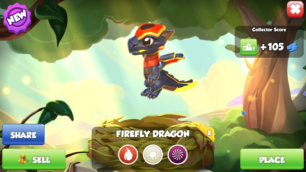 How to get FIREFLY Dragon? , Dragon Mania Legends - YouTube