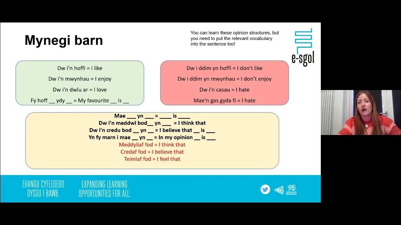 Welsh Second Language GCSE Session 1 - Spring 2023 - YouTube