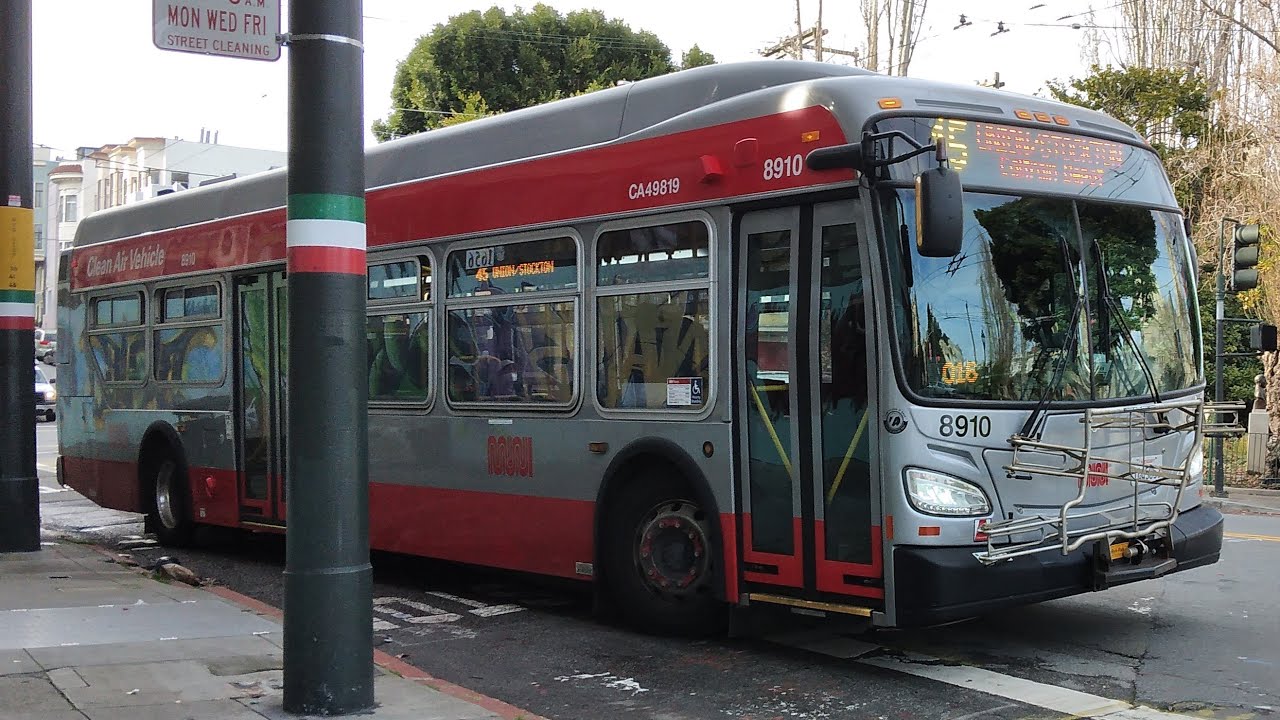 SF Muni Route Announcement: 45 Union/Stockton to Caltrain Depot ...