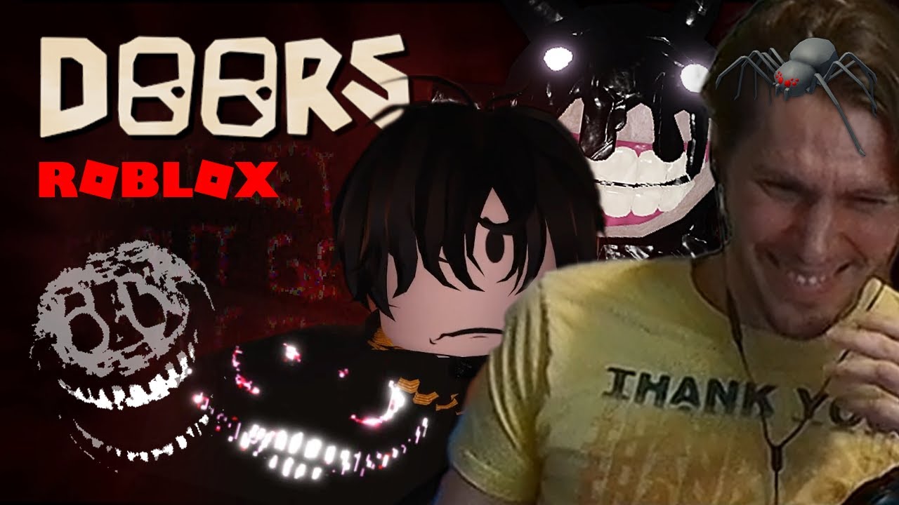 [Jerma] TERRIFIED by a ROBLOX Game: DOORS - YouTube