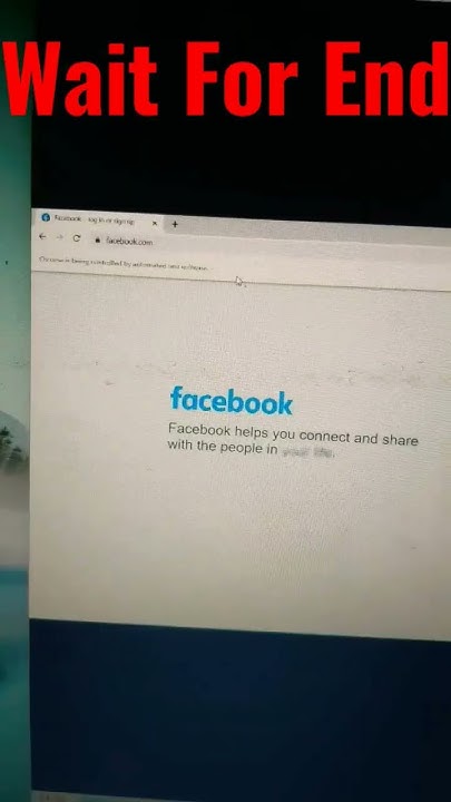 Write 10 line code login Facebook Automation in Python #trending # ...