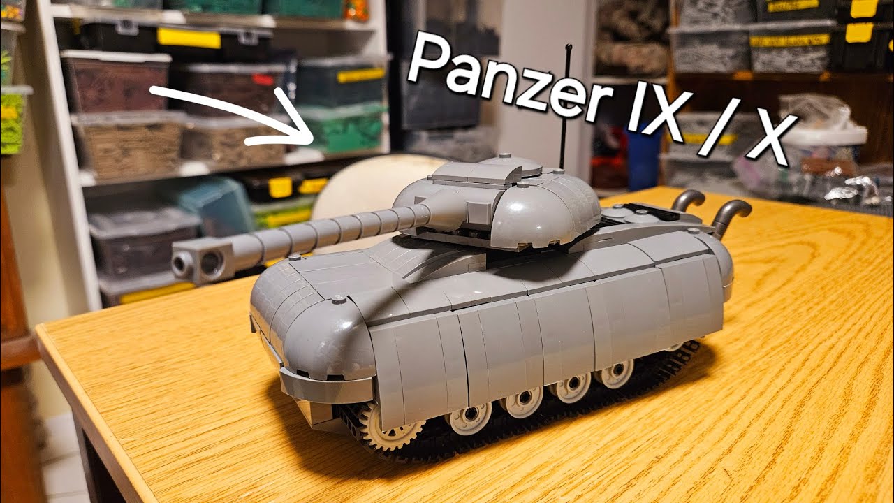 Amazing Lego Panzer IX / X Moc - YouTube