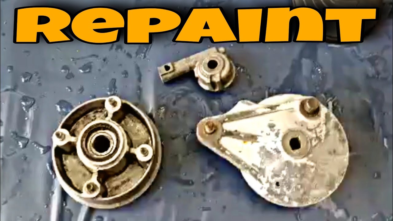 HONDA WAVE 100 RESTORATION PART 4( REPAINT ) - YouTube