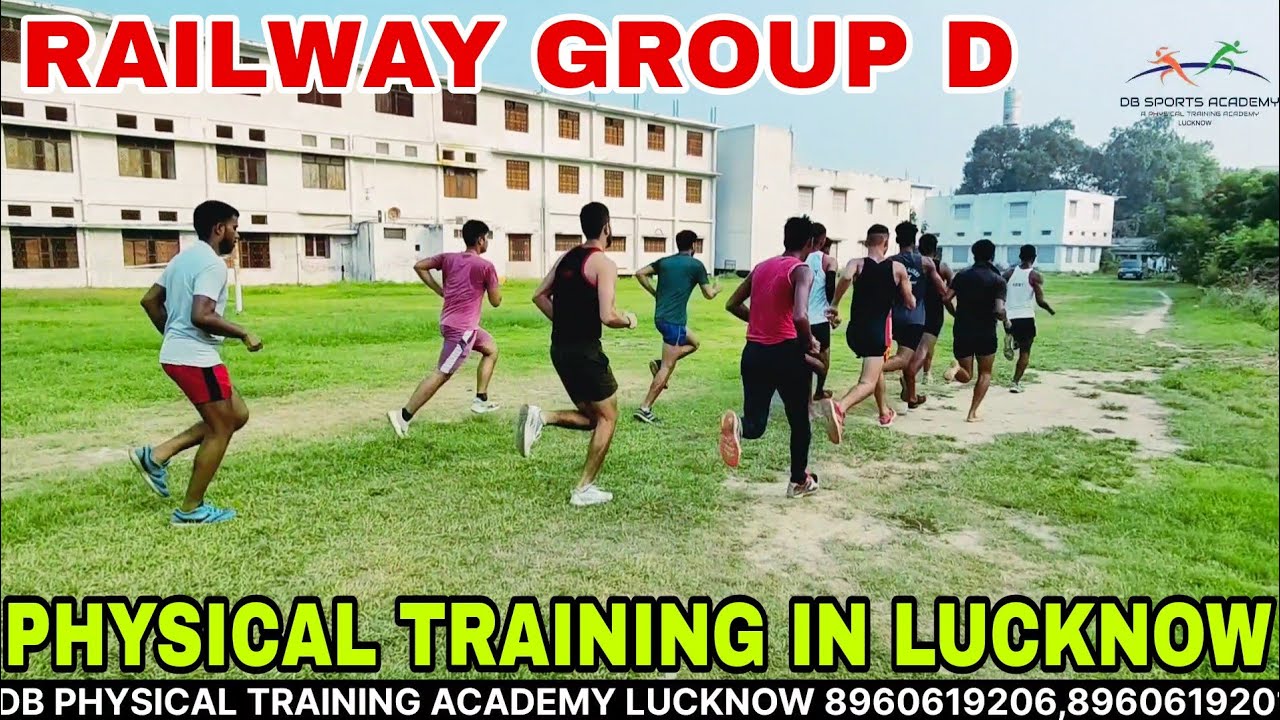 Railway group D Physical Training Lucknow - YouTube