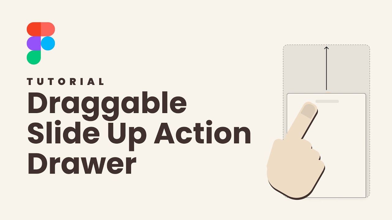 Create A Draggable Slide Up Action Card In Figma Using Auto Layout