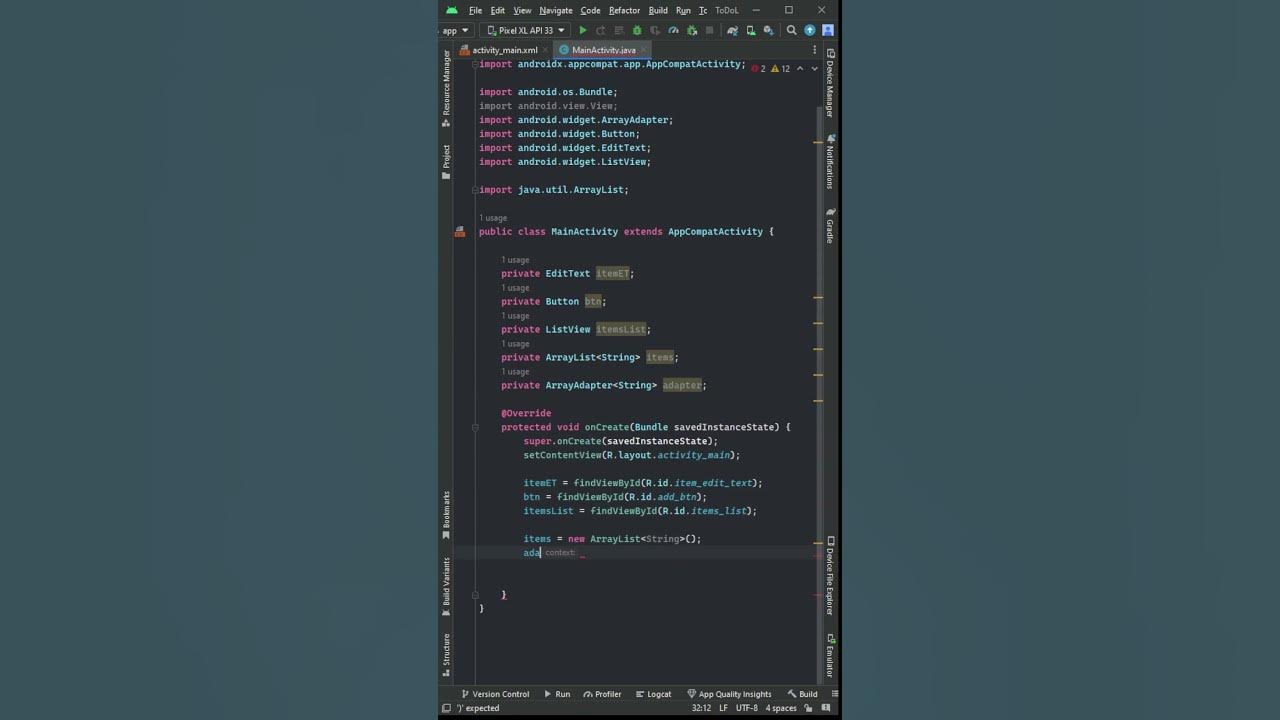 How to Create To Do List App in Android Studio JAVA #androidstudio #todolist #appdevelopment # ...