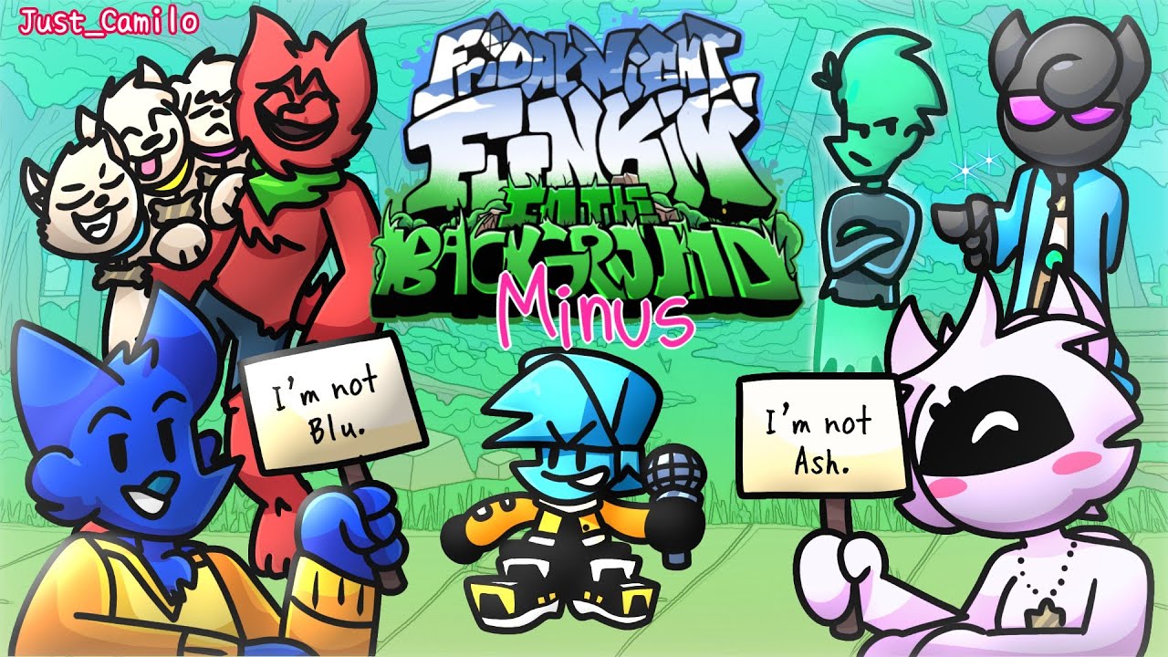 Background Week WITH CUTSCENES | FNF (DRAMALESS) Minus Bob & Bosip ...