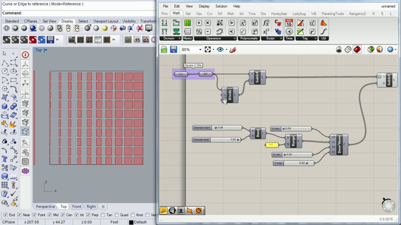 52 Grasshopper For Rhino Intelligent Dynamic Pattern For Gradient Analysis Youtube