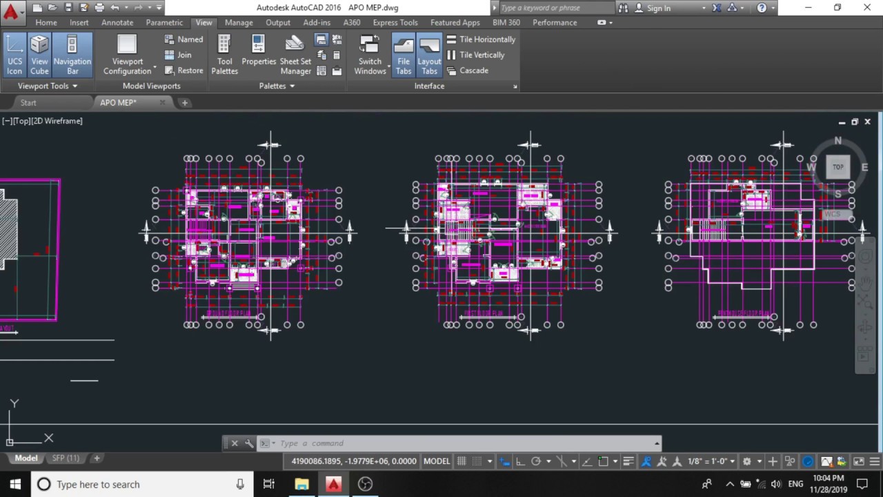 AUTOCAD MEP TRAINING 01 (MODIFYING ARCHITECTURAL DESIGN) - YouTube